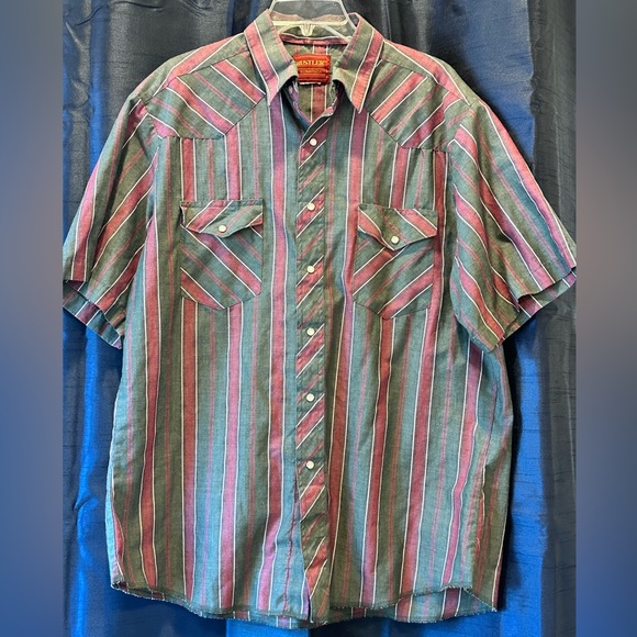 Rustler | Shirts | Vintage Mens Rustler Pearl Snap | Poshmark